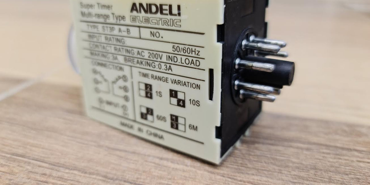 Timer Relay Multi range Type 24VDC
