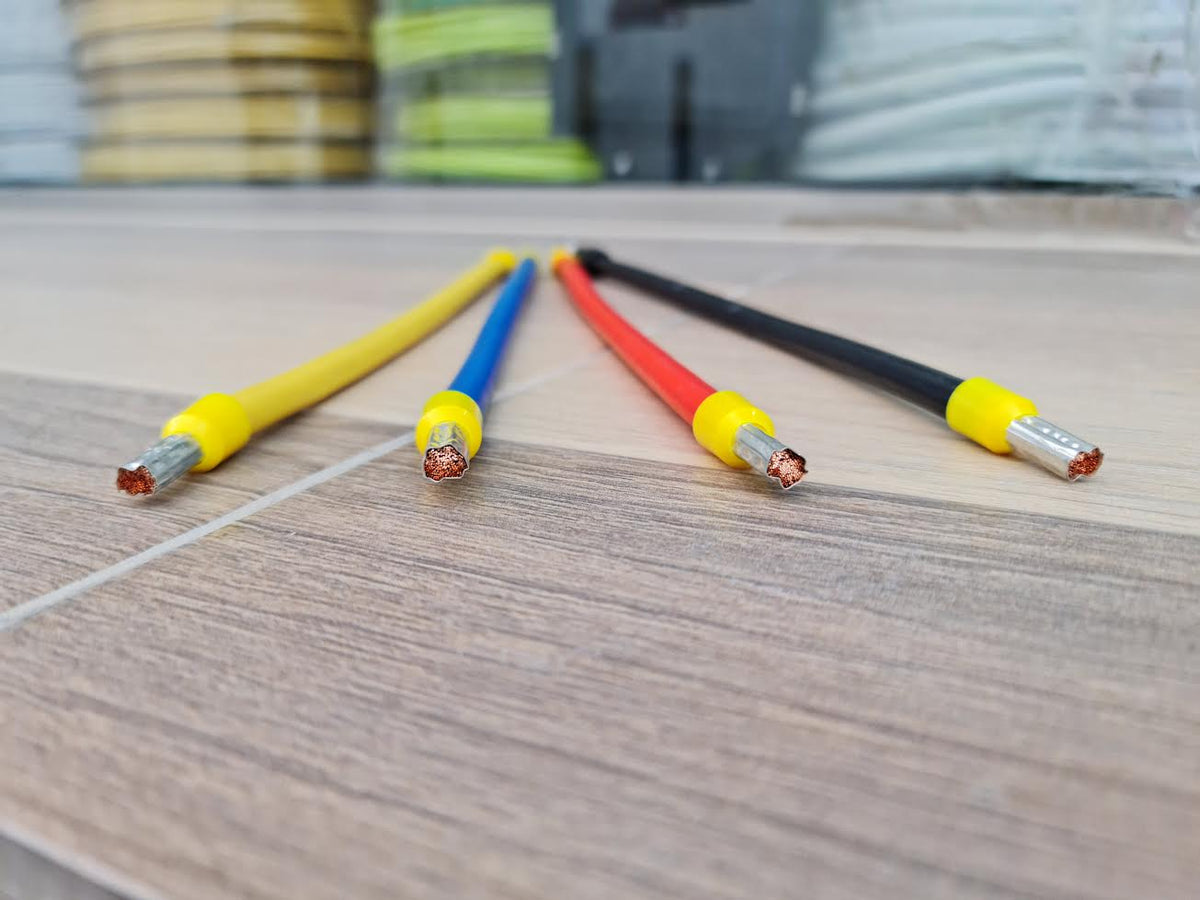 Breaker Looping Cable 25mm Red Yellow Blue Black