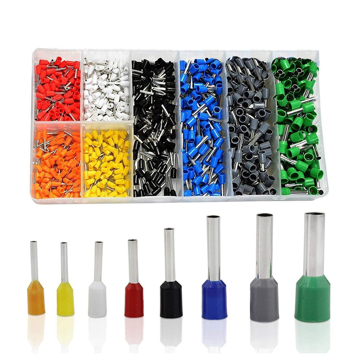 High-Quality Insulated Bootlace Lugs - Available in Various Colors