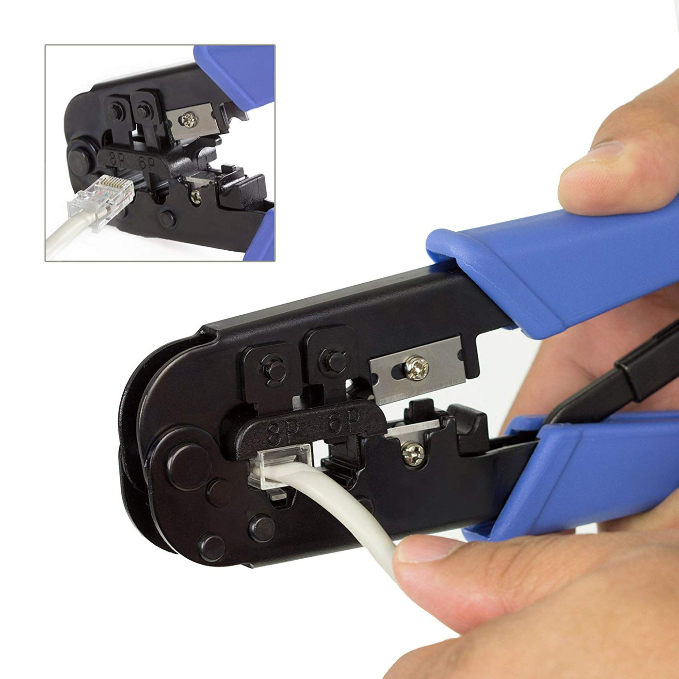 Buy Telephone Crimping Tool - RJ-45 for 8 and 6 Position Modular Plugs