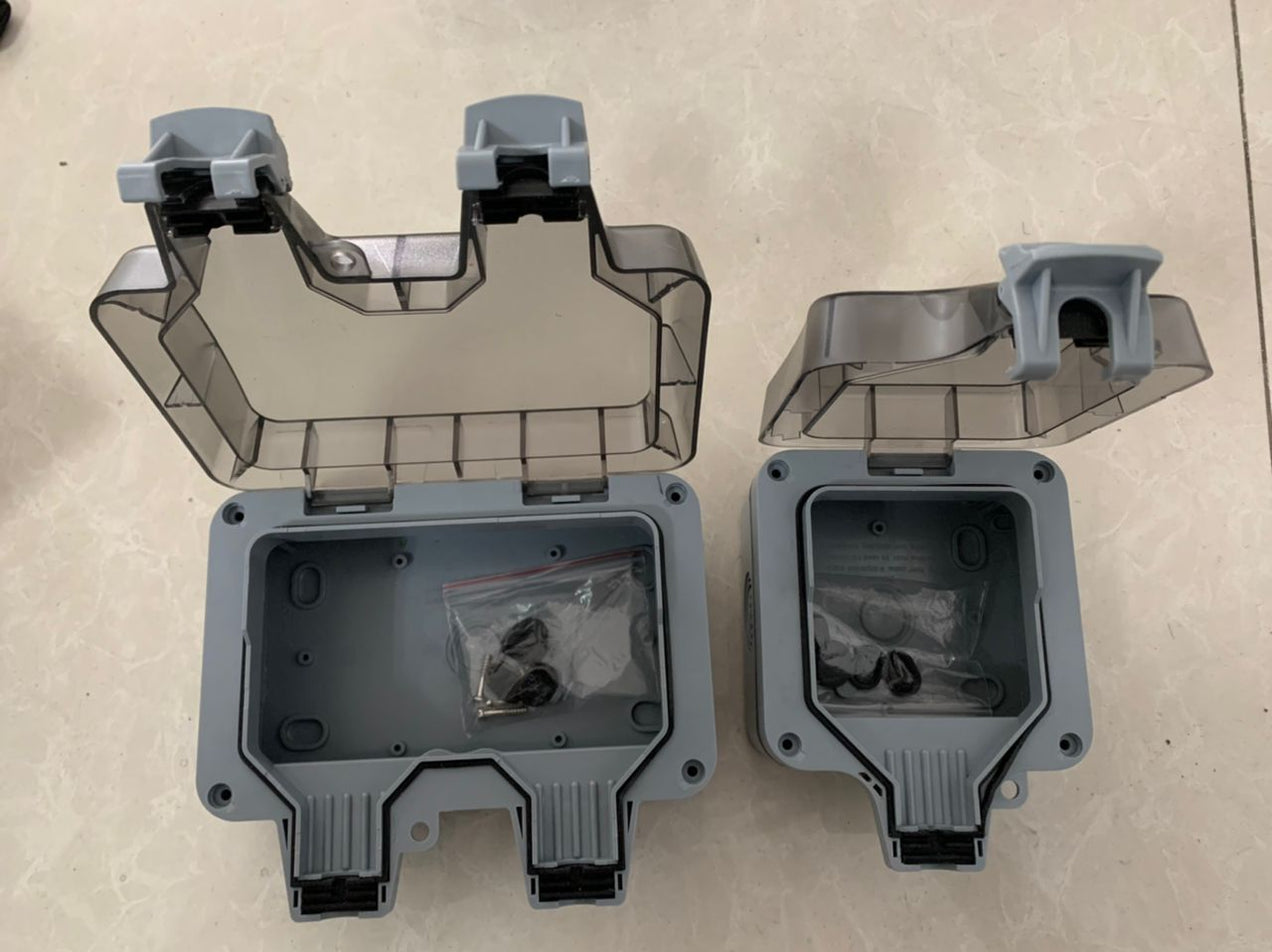 Weather Proof Box Case 13 Amp Switch Sockets Cover IP65.