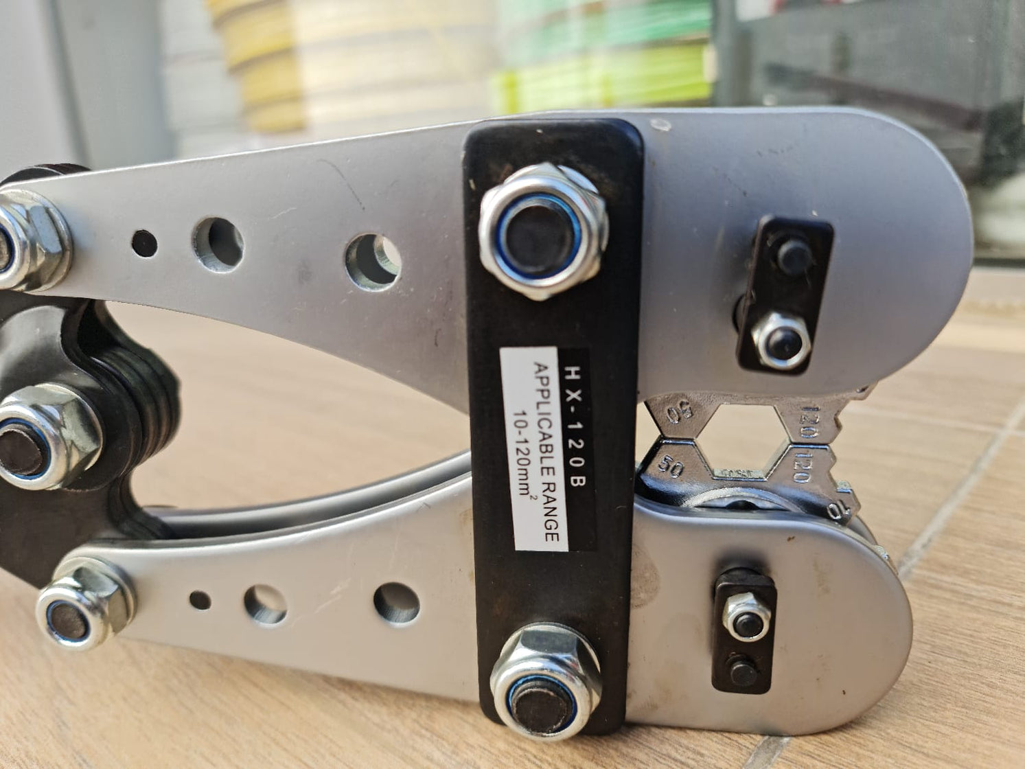 HX120B Manual Crimping Tool: Precise Crimping for Wiring & Cable Assembly